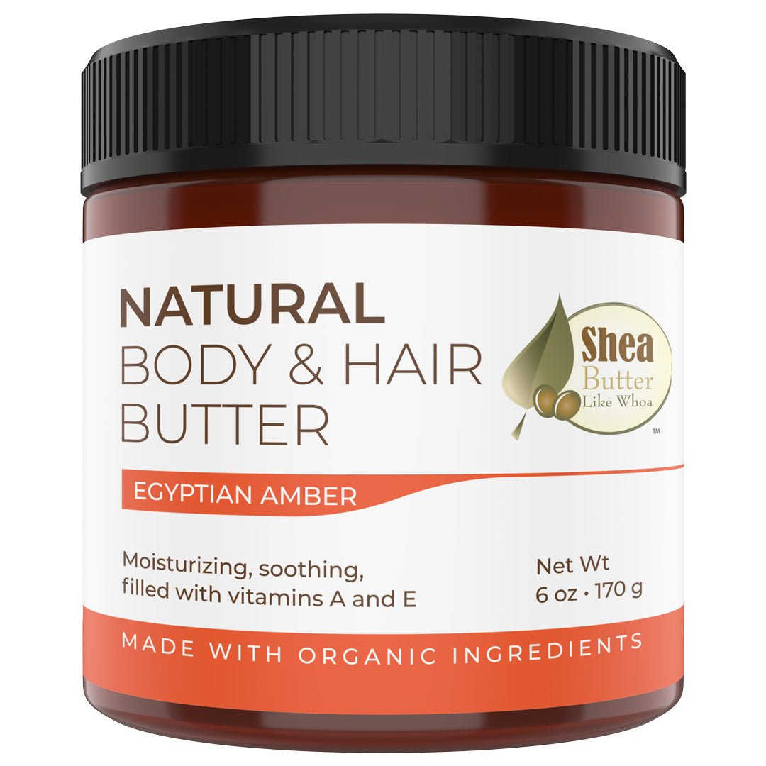 Egyptian Amber Natural Body & Hair Butter – Shea Butter Like Whoa